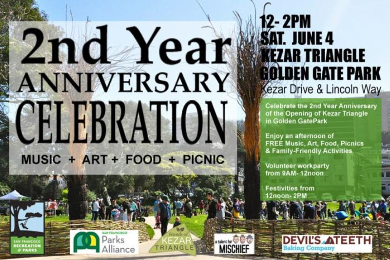 Kezar Triangle Second Anniversary Celebration | Inner Sunset Park Neighbors